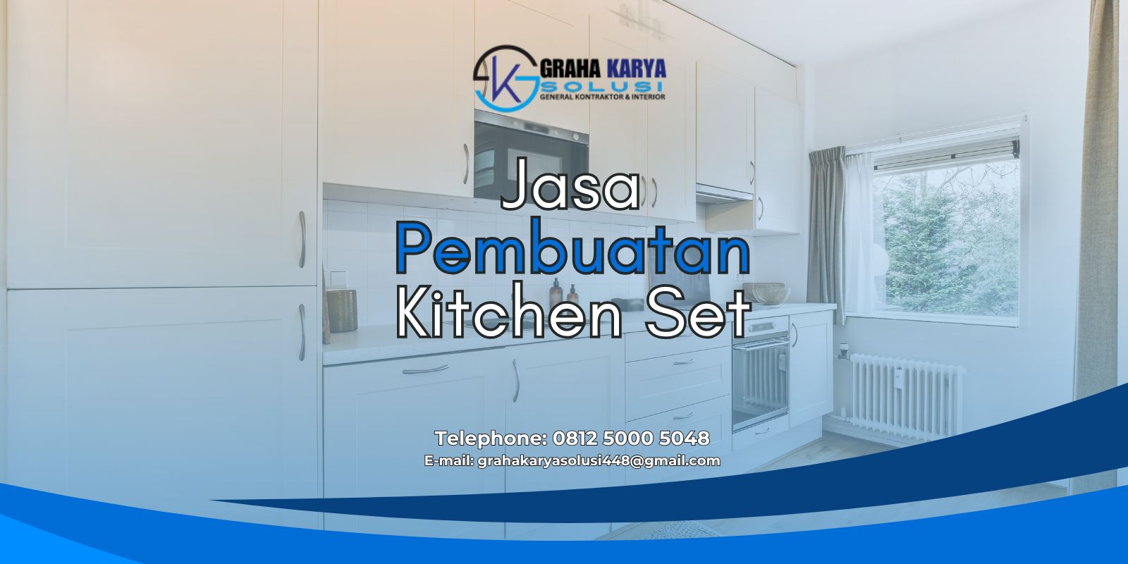 Jasa Pembuatan Kitchen Set Murah & Berkualitas - Graha Karya Solusi
